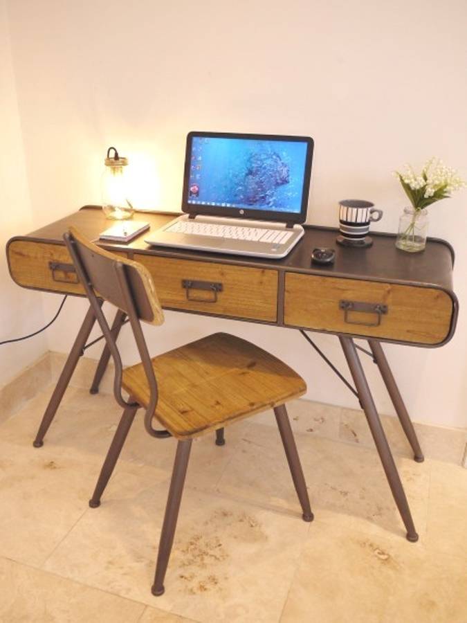 factory industrial workstation by cambrewood | notonthehighstreet.com