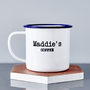 Enamel Personalised Name Mug By Sophia Victoria Joy ...