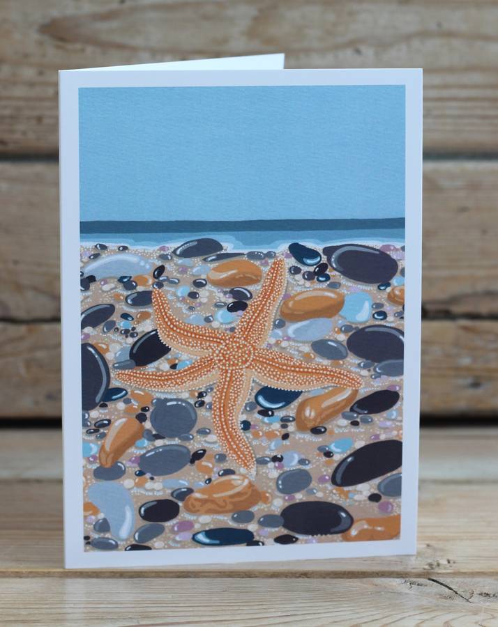 starfish card by bird | notonthehighstreet.com