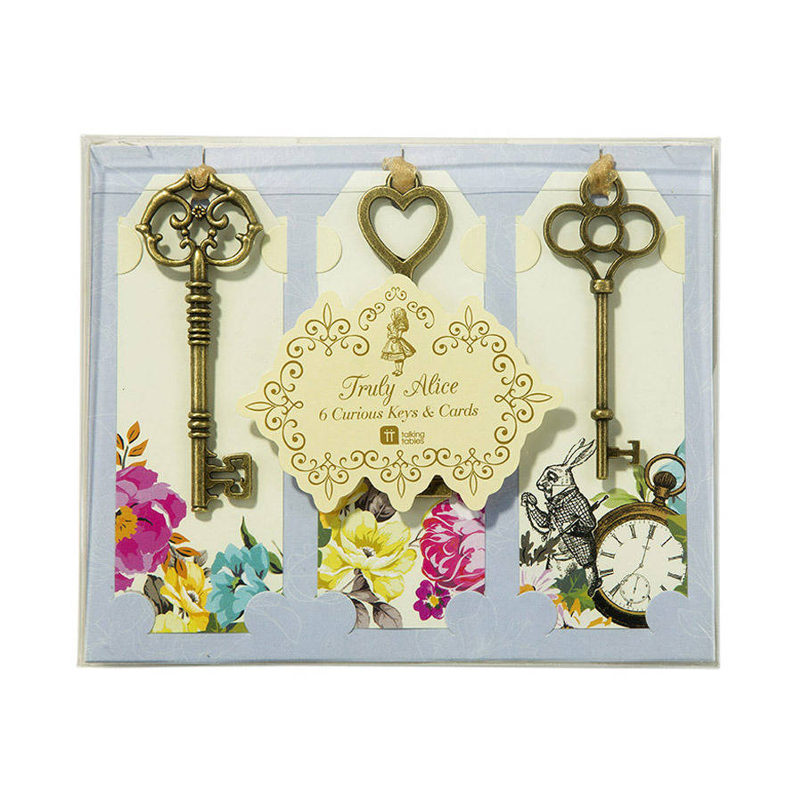 Printable Alice In Wonderland Keys