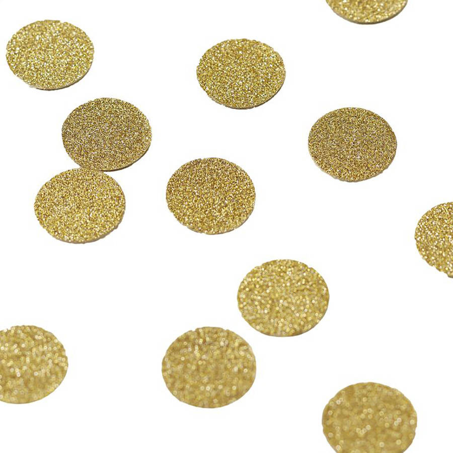 Gold Glittery Table Confetti By Postbox Party