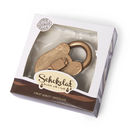 chocolate padlock by schokolat | notonthehighstreet.com