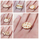 Wooden Animal Rings By Ginger Pickle | notonthehighstreet.com