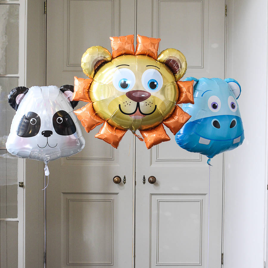 jumbo hippo head balloon by bubblegum balloons | notonthehighstreet.com