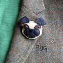handmade felt dog brooch by thebigforest | notonthehighstreet.com