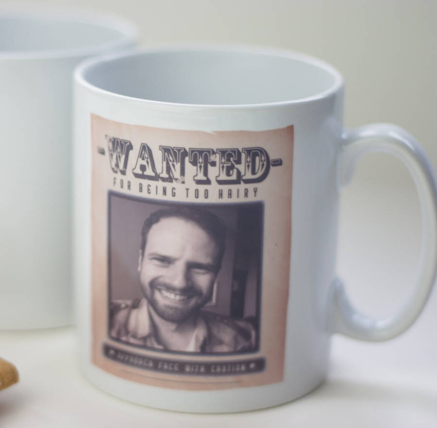 Wanted Poster Mug By Little Pieces | notonthehighstreet.com