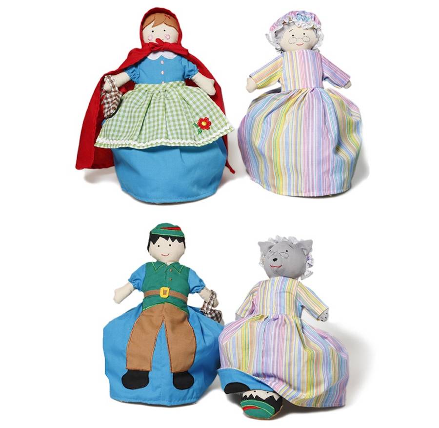 fairy tale story telling dolls by crafts4kids | notonthehighstreet.com